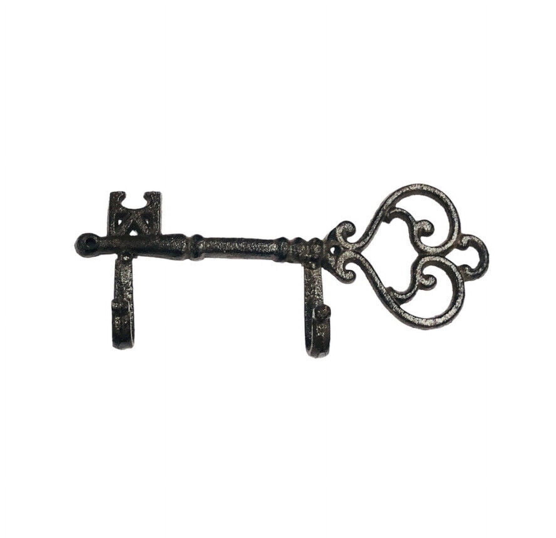 Cast Iron KEY Hooks Hat Hook Coat Entryway Key Rack Rustic Rack Wall ...