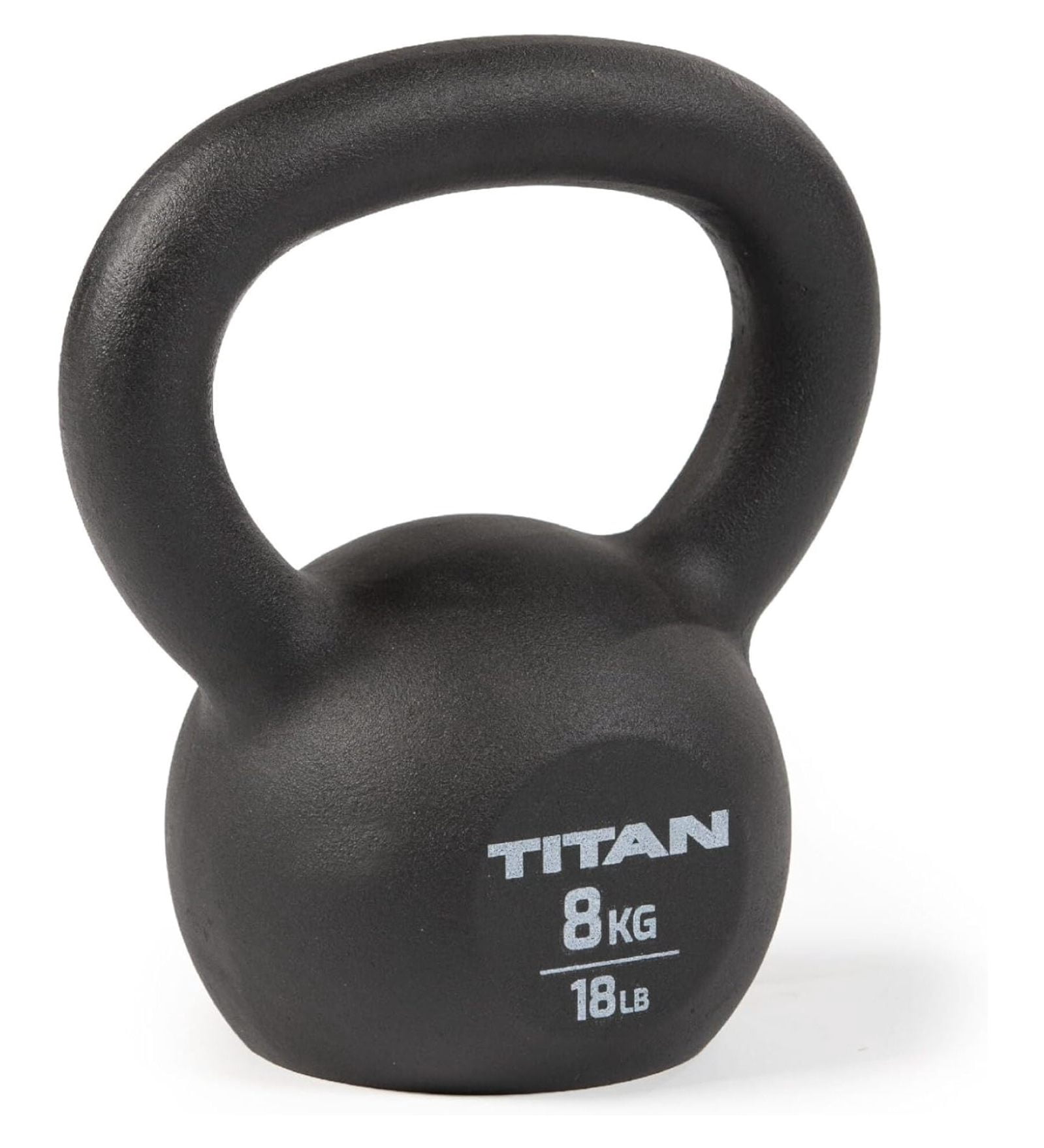 Cast Iron Kettlebell, Single Piece Casting, KG and LB Markings, Full ...