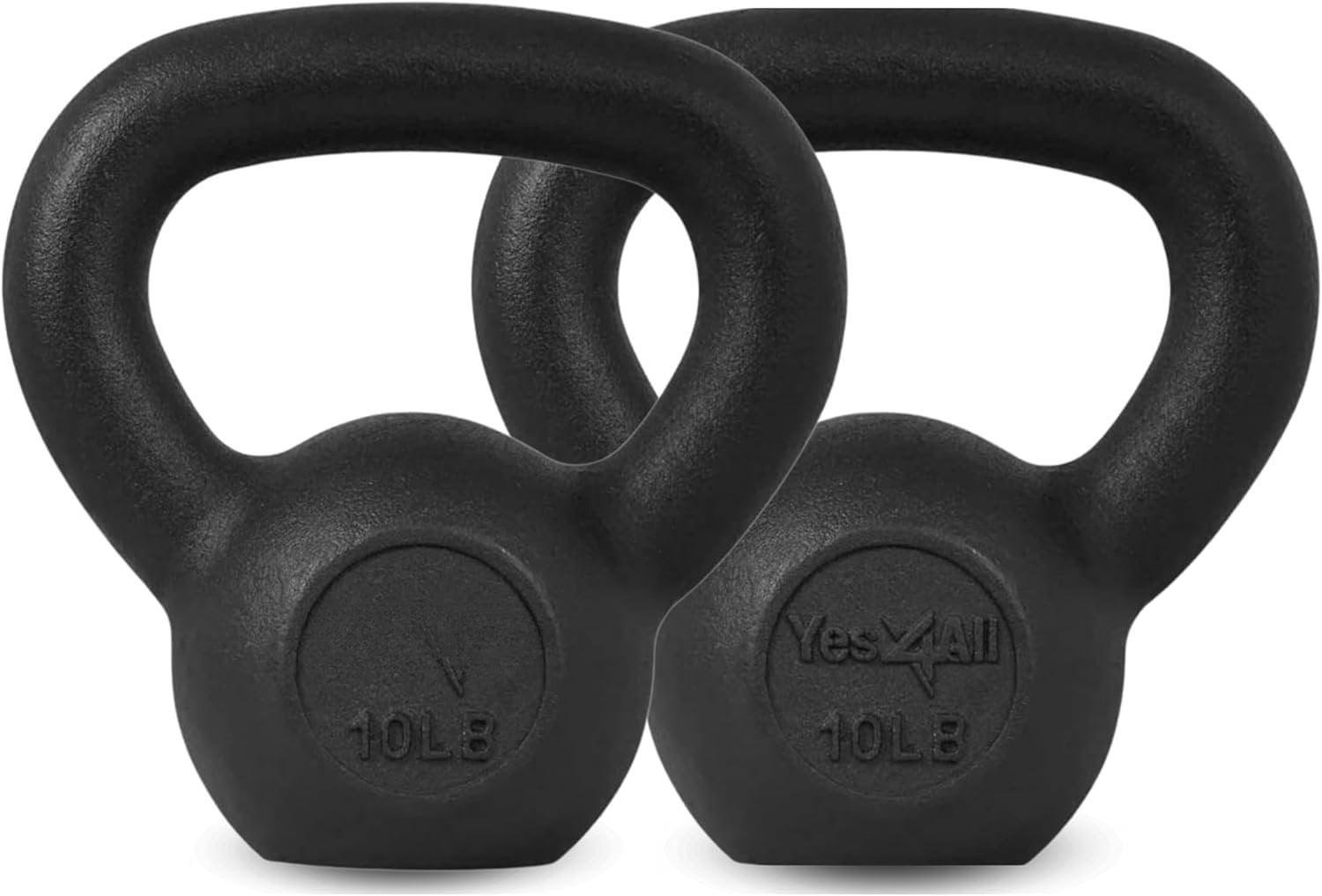 Cast Iron Kettlebell, Strength Kettlebells 5-80 Lb (5,10,15,20,25,30,35 ...