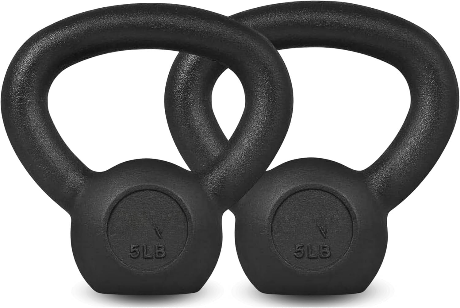 Cast Iron Kettlebell, Strength Kettlebells 5-80 Lb (5,10,15,20,25,30,35 ...