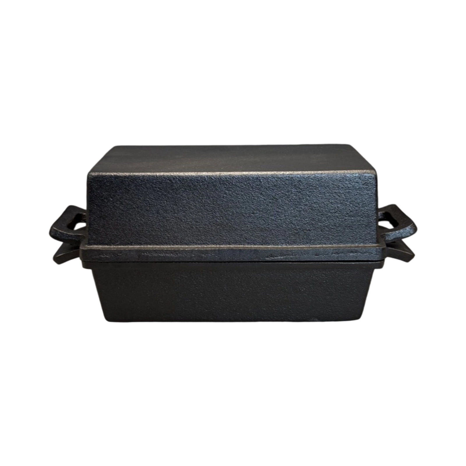 Professional Cast Iron Loaf Pan with Lid Even Heating Technology ...
