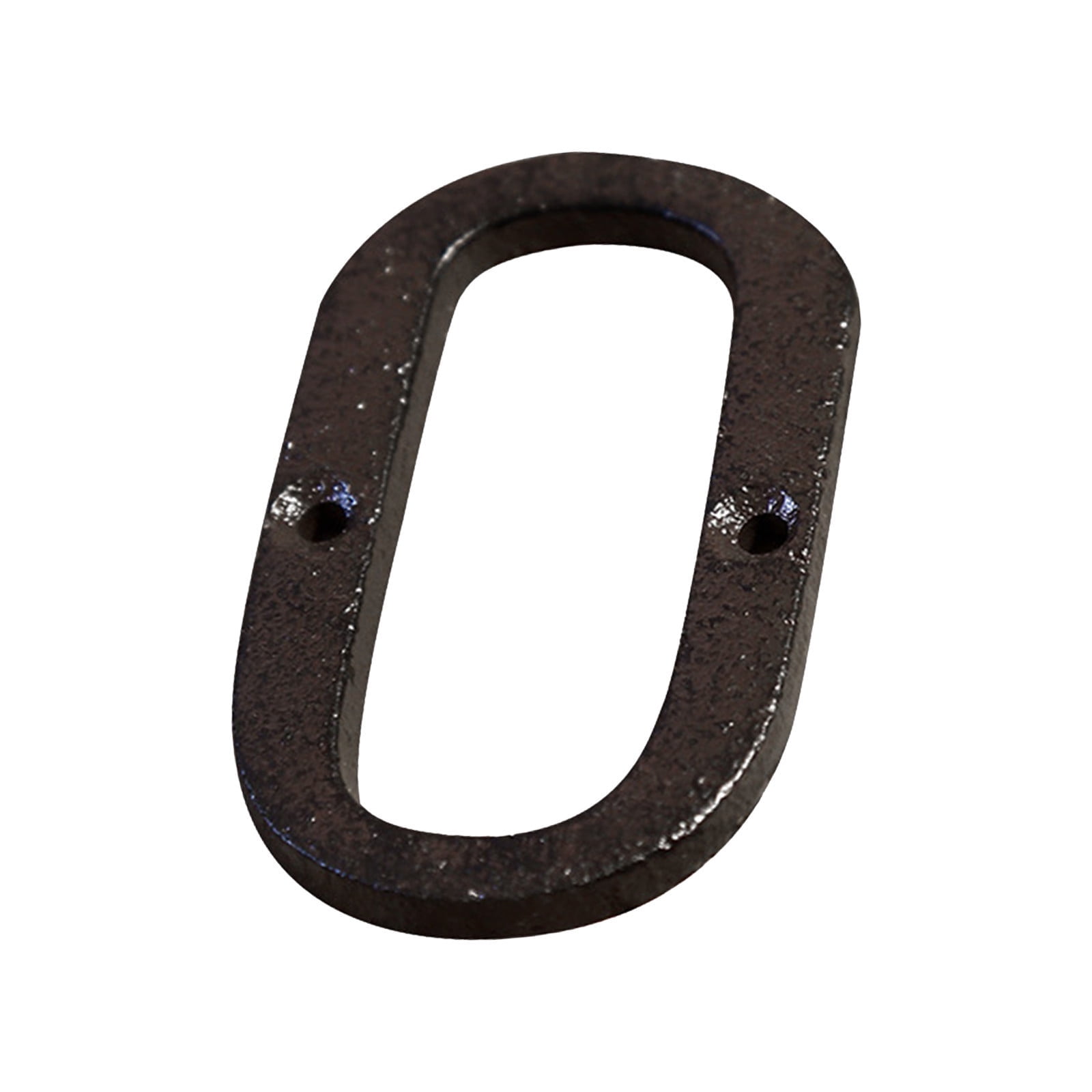 Cast Iron Metal House Letter Vintage Solid Mailbox Number Black Home ...
