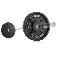 CAP Barbell, 100lb Olympic Cast Iron Weight Plate, Single - Walmart.com