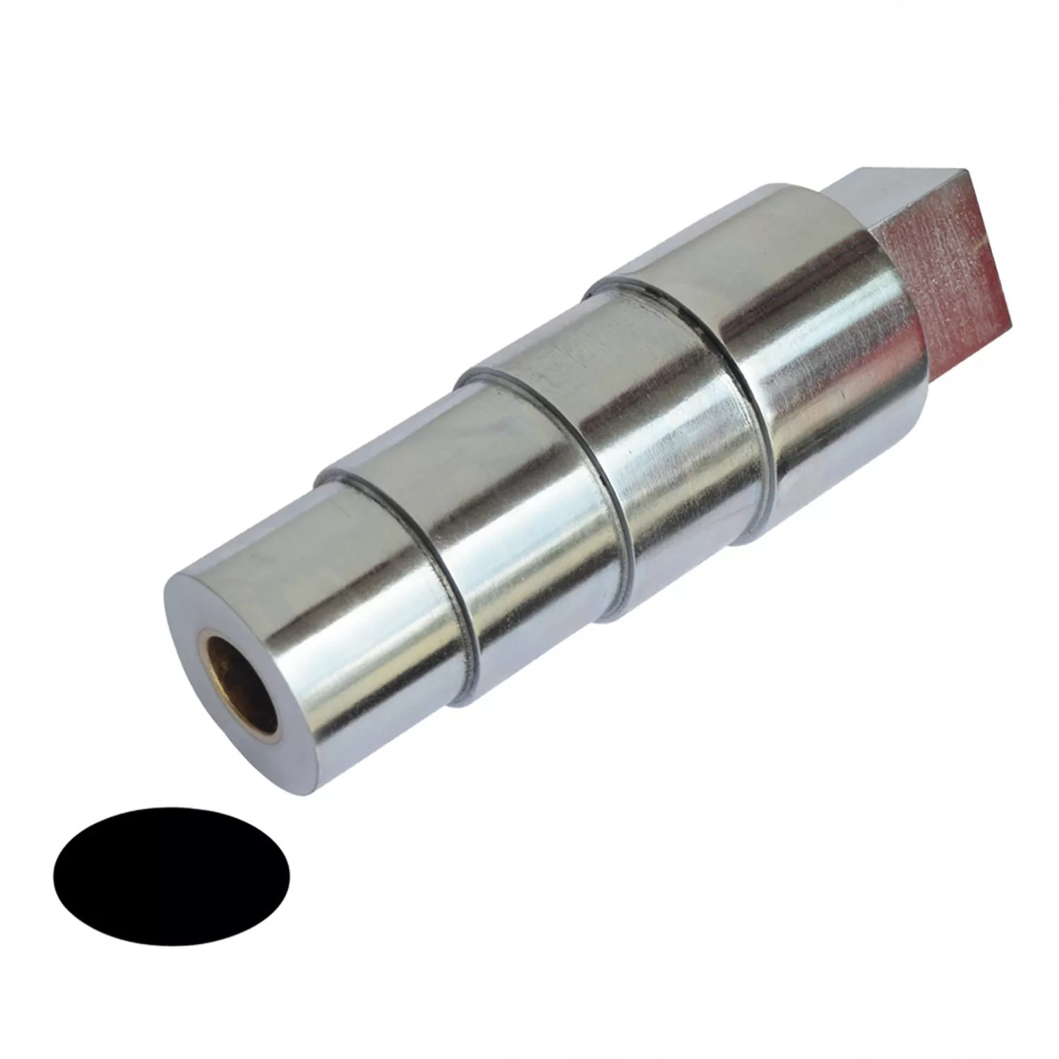 Cast Iron Oval Stepped Bracelet Mandrel with Tang - Jewelry Making Tool ...