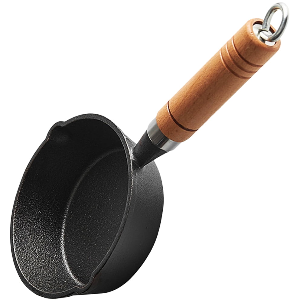 Cast Iron Pan Frying Pan Griddle Iron Small Pot Boiled Egg Pot Frying ...