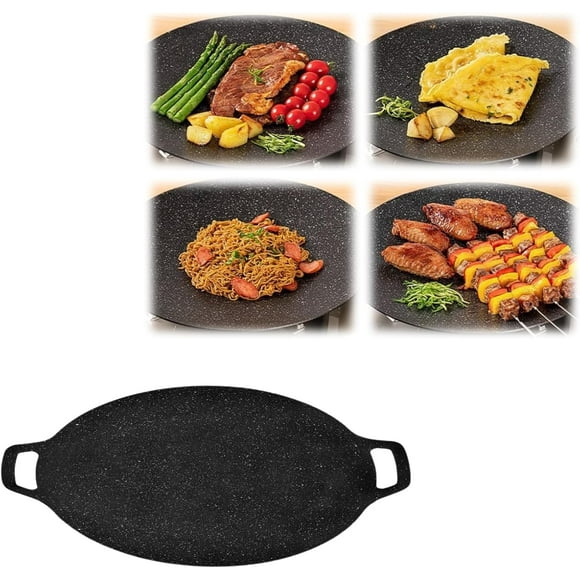 Cast Iron Flat Skillet