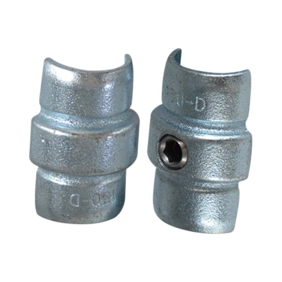 Cast Iron Pipe Fittings Round Tube Connector Frame Fastener Easy to ...