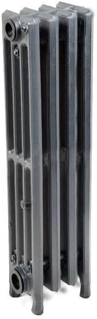 Cast Iron Radiator, 25" Height, 4-7/16” Depth, 4-Tube, Steam Radiator ...