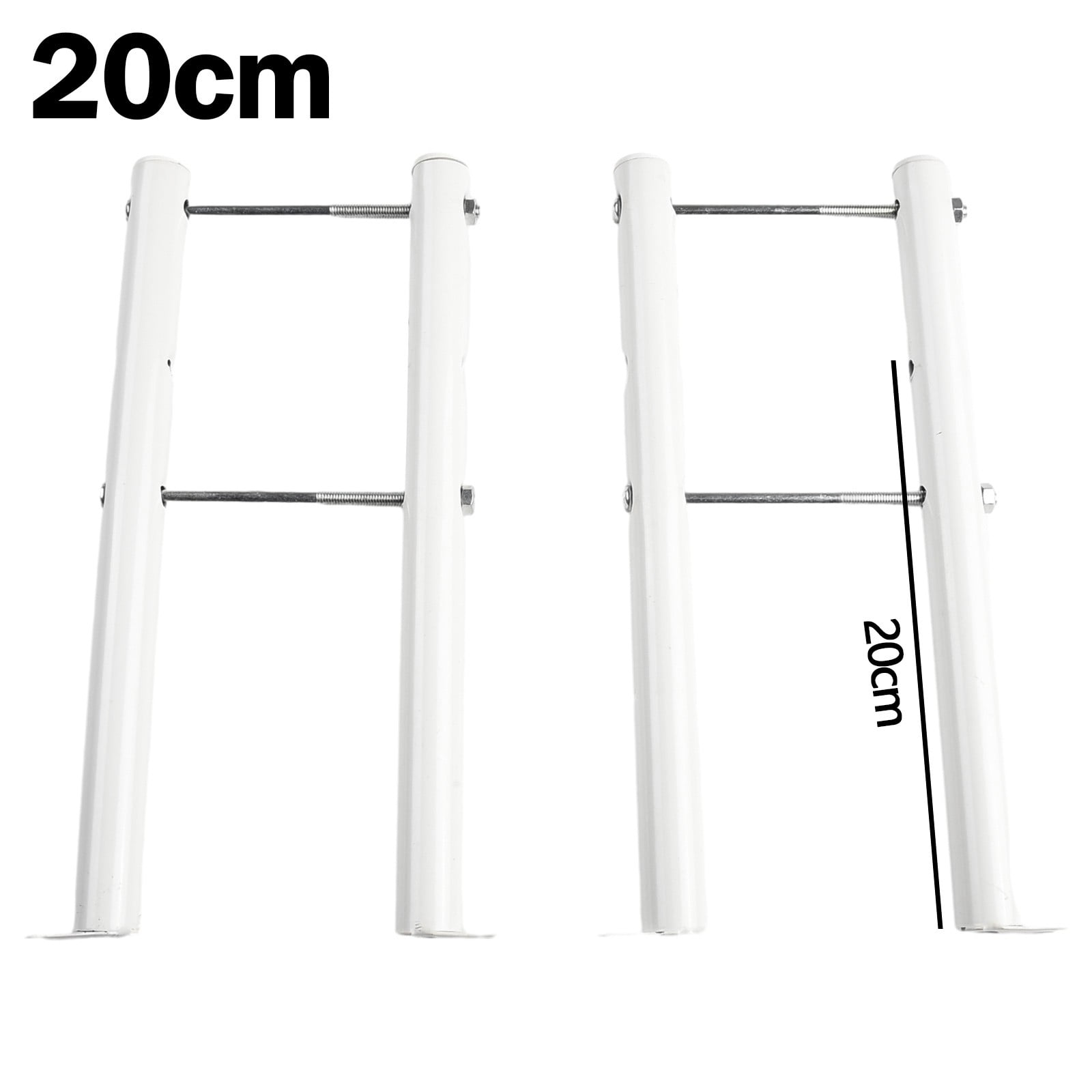 Cast Iron Radiator Feet for Vertical Support - Thickened Steel Brackets ...