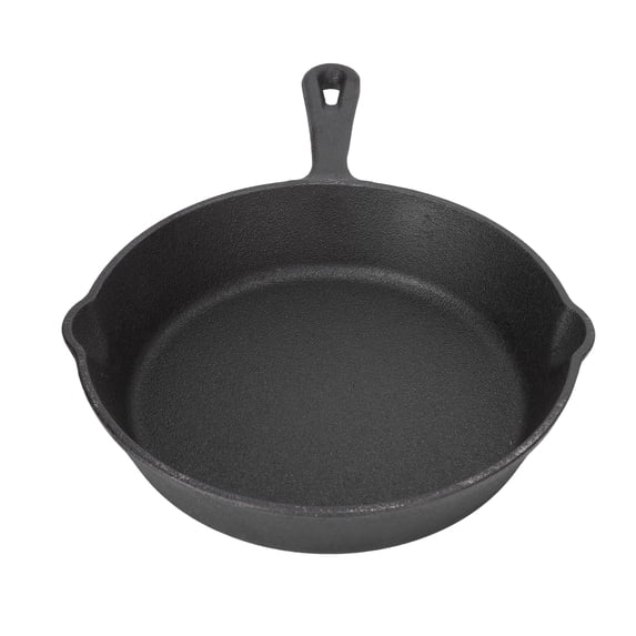 Cast Iron Skillet Even Heat Spread Cast Iron Pre Seasoned Easy Cooking ...