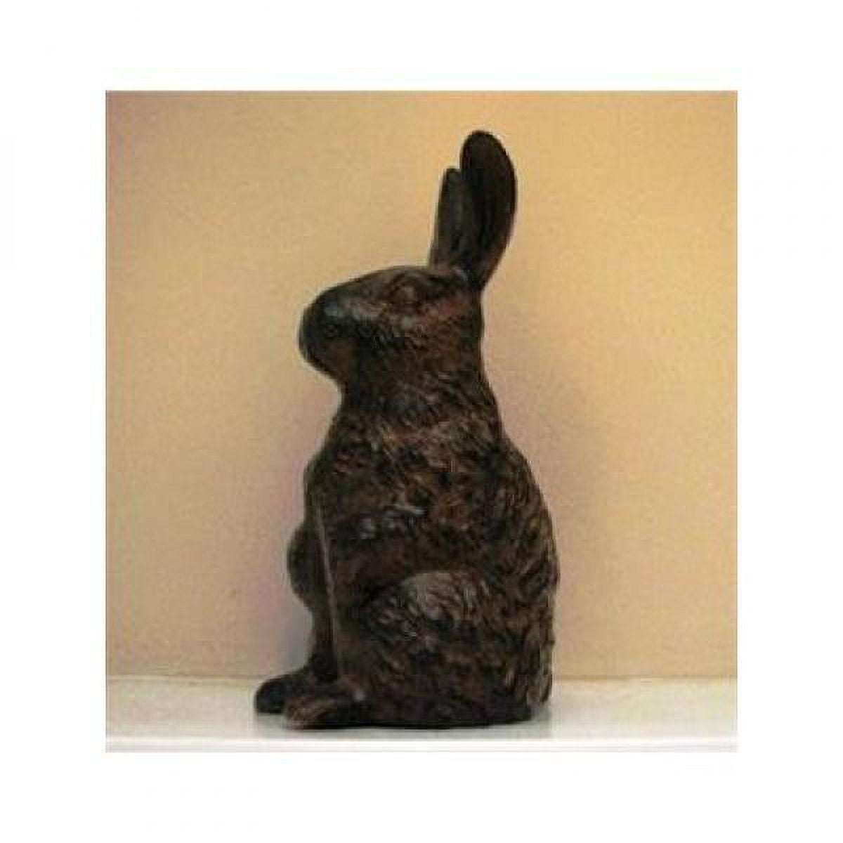Cast Iron Standing Rabbit Garden Figure - Walmart.com