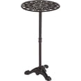 Cast Iron Tall Plant Stand Heavy Duty Vintage Flower Pot Holder Stand ...