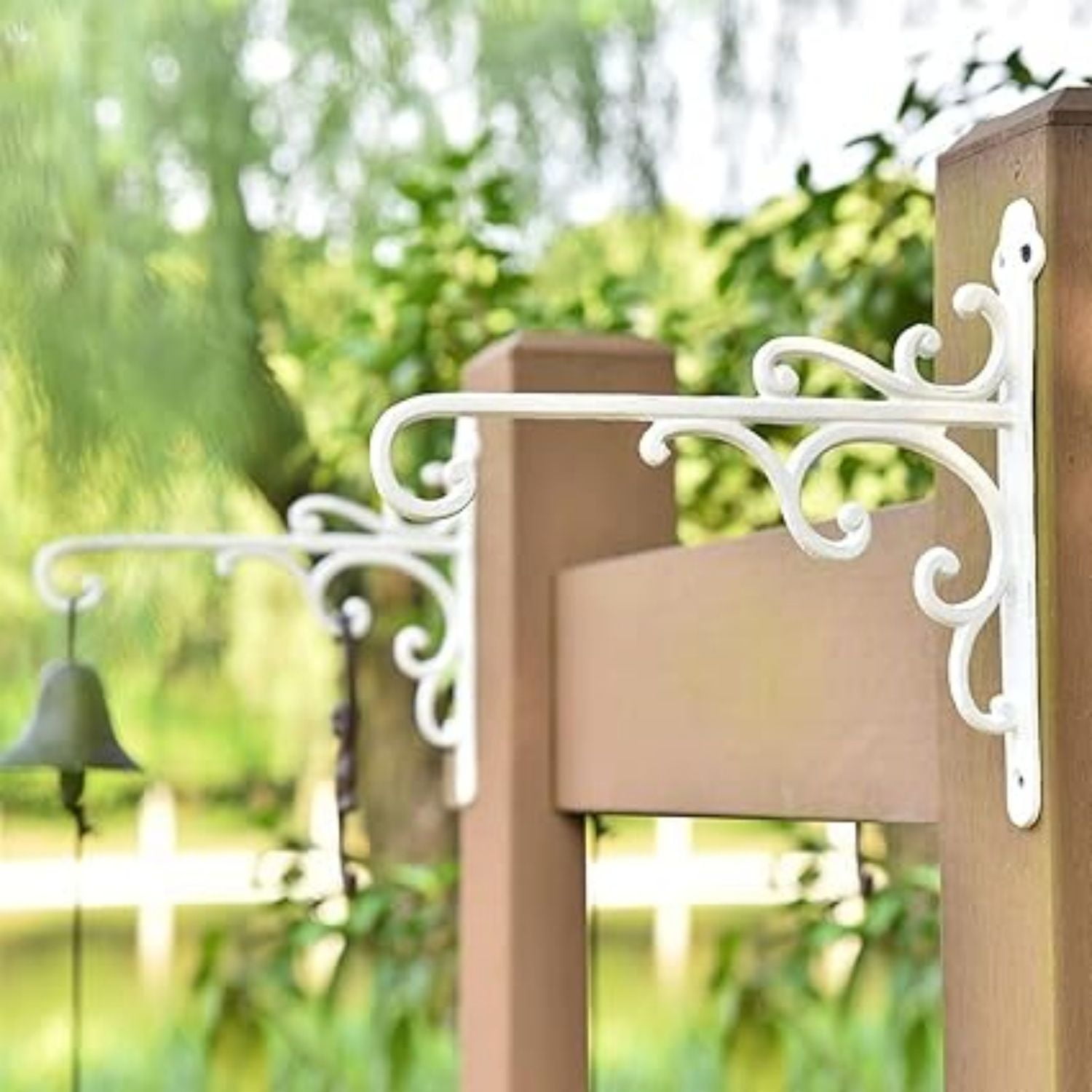 Cast Iron Wall Hook Plant Hangers - Home & Garden Heavy Duty Hanging ...