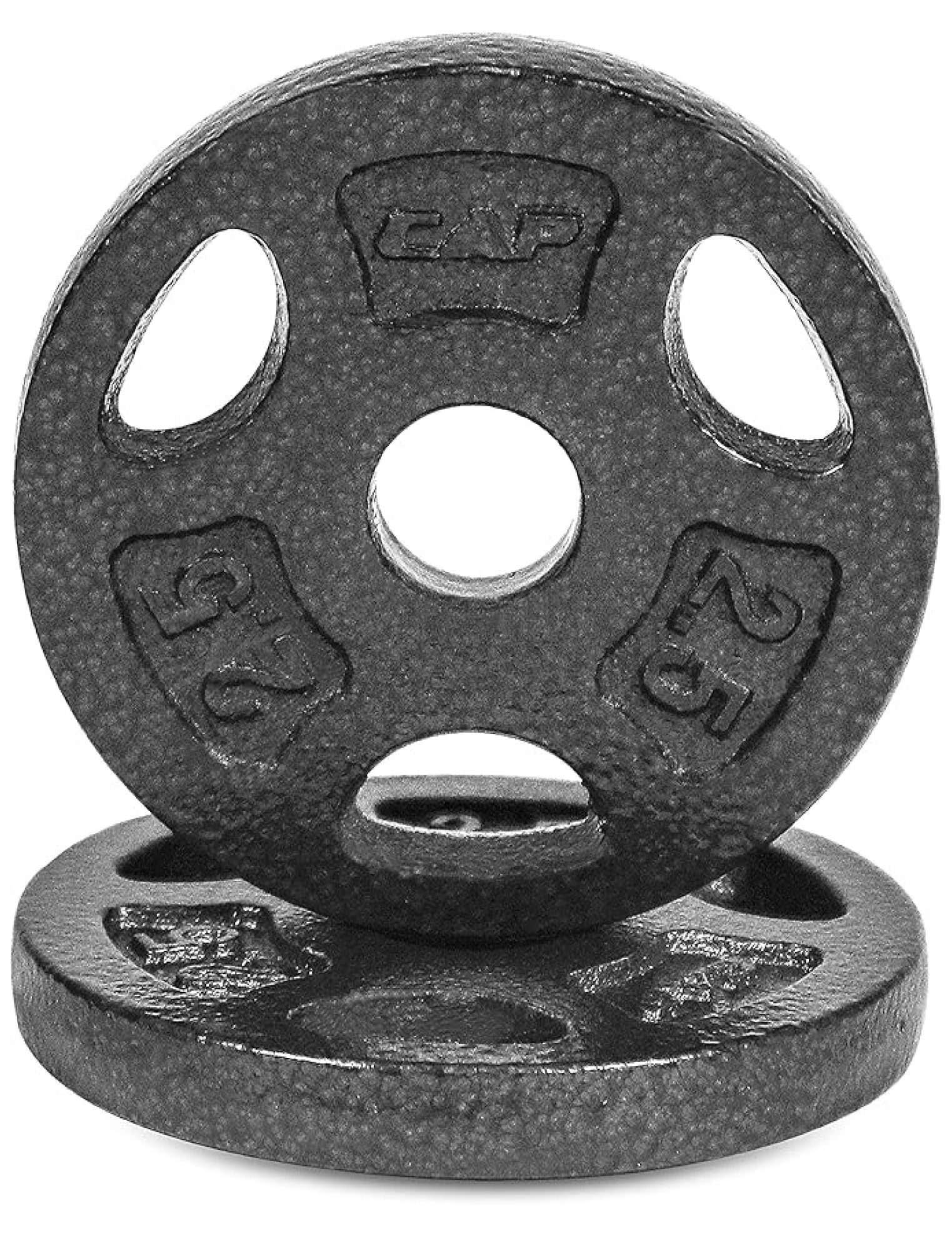 Cast Iron Weight Plates 1 Inch Standard Grip - 2.5lb Pair (5lb Total ...