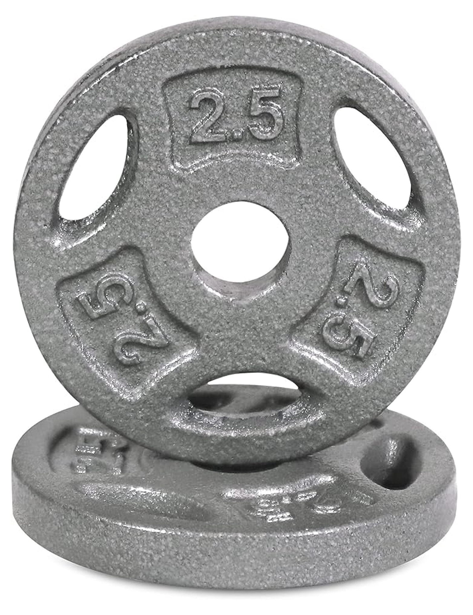 Cast Iron Weight Plates 1 Inch - Standard Grip Plates for Strength ...