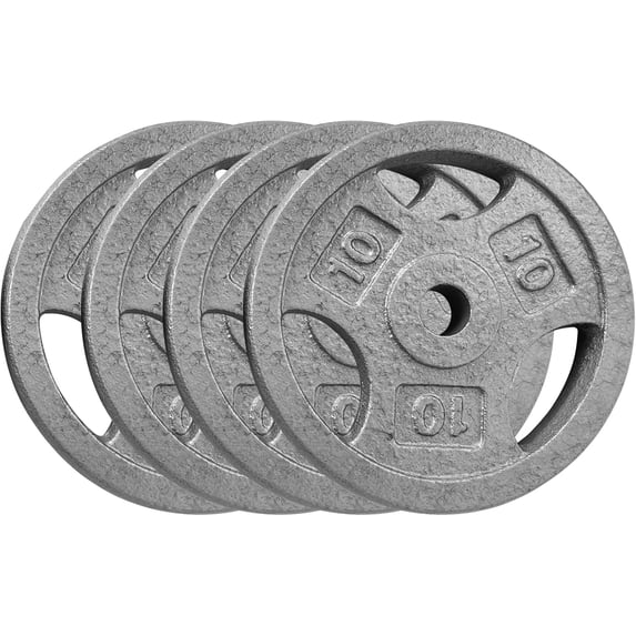 Cast Iron Weight Plates Set 1 Inch (2.5-25 Lbs) - Olympi-c Bumper ...