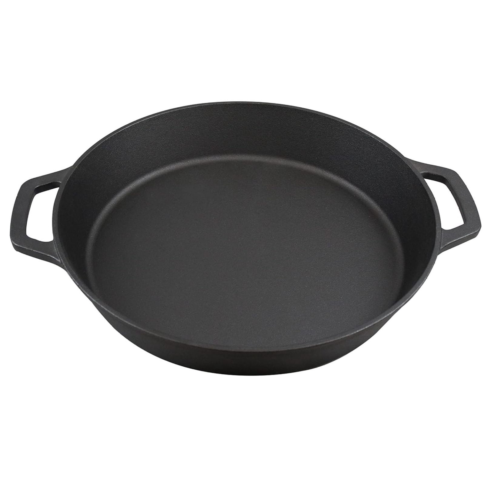Cast IronPre-Seasoned Large Skillet 17" with Dual Handles - Walmart.com