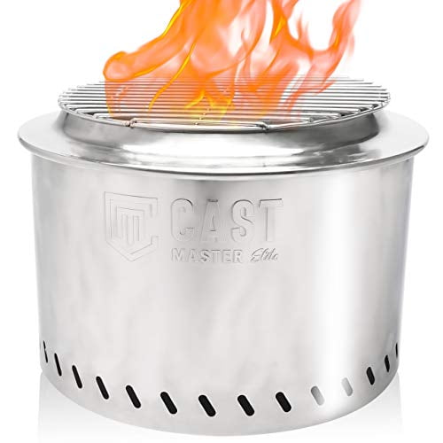 Cast Master BON 2000 Dual Purpose Bonfire Pit - Smokeless Fire Pit ...