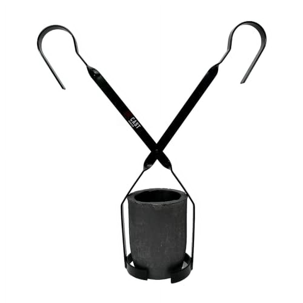Cast Master Elite Crucible Tongs - Scissor Hinge Design - 10kg Crucible ...