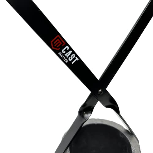 Cast Master Elite Crucible Tongs - Scissor Hinge Design - 10kg Crucible ...
