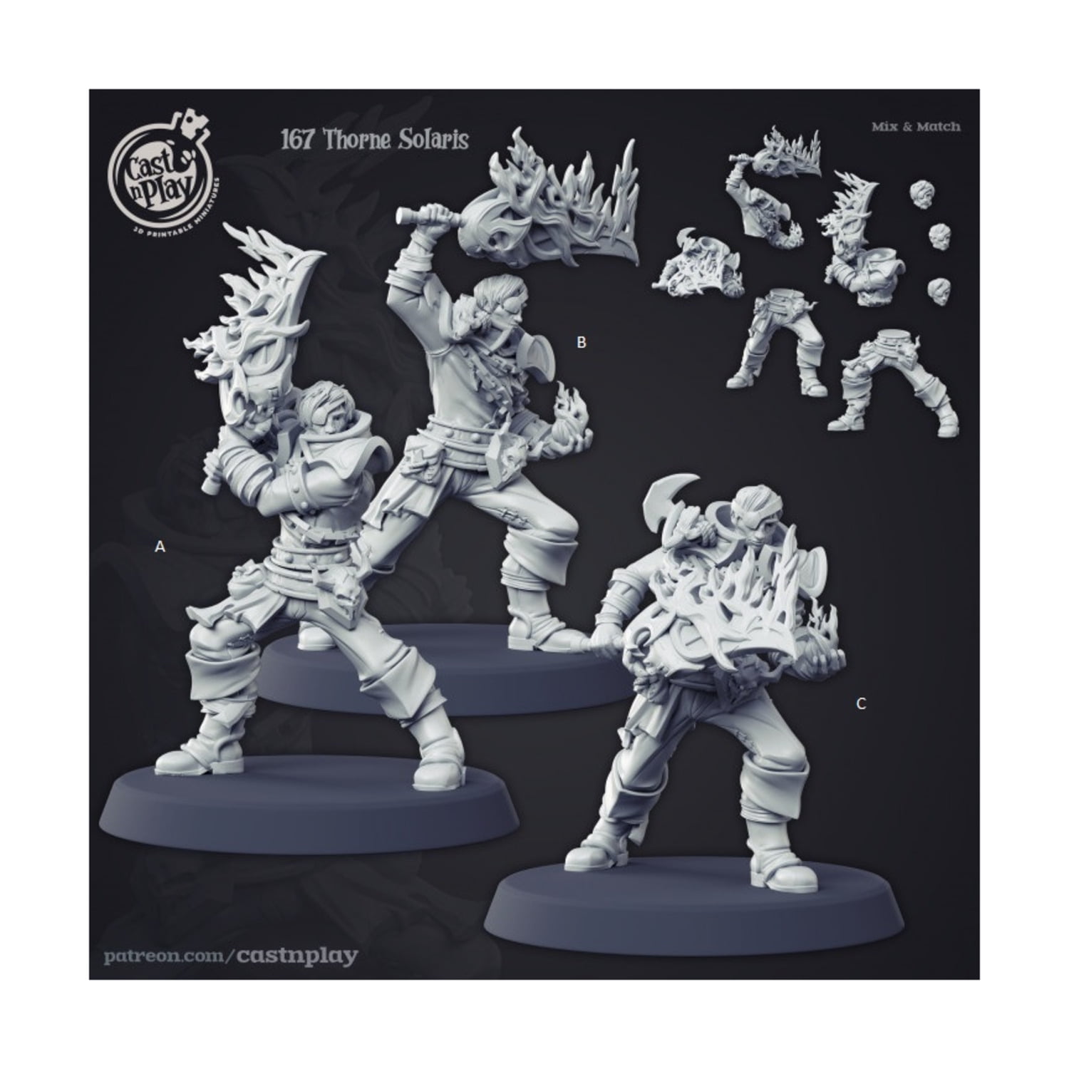 Cast N Play Miniatures Thorne Solaris A New - Walmart.com