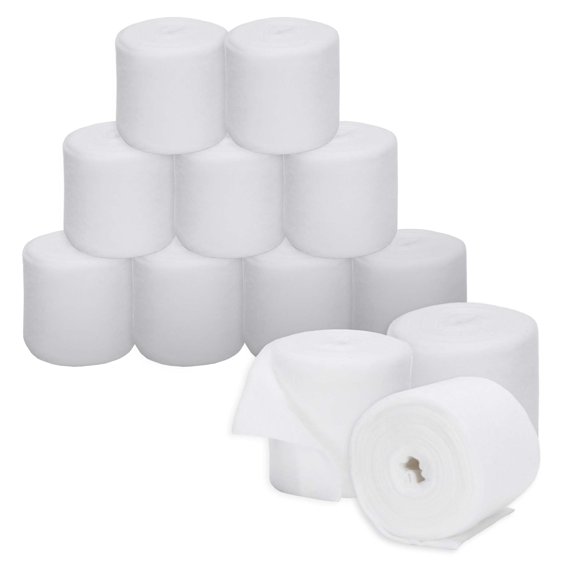Cotton Cast Padding 12 Rolls 2” x 12ft, Undercast Padding Cotton, Gauze ...