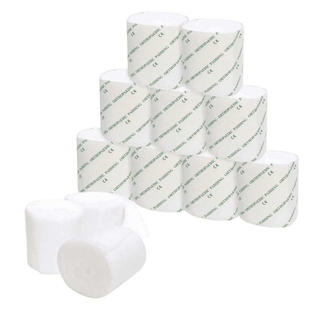 Cast Padding 12 Rolls 3” x 12ft, Individually Wrapped, Undercast ...