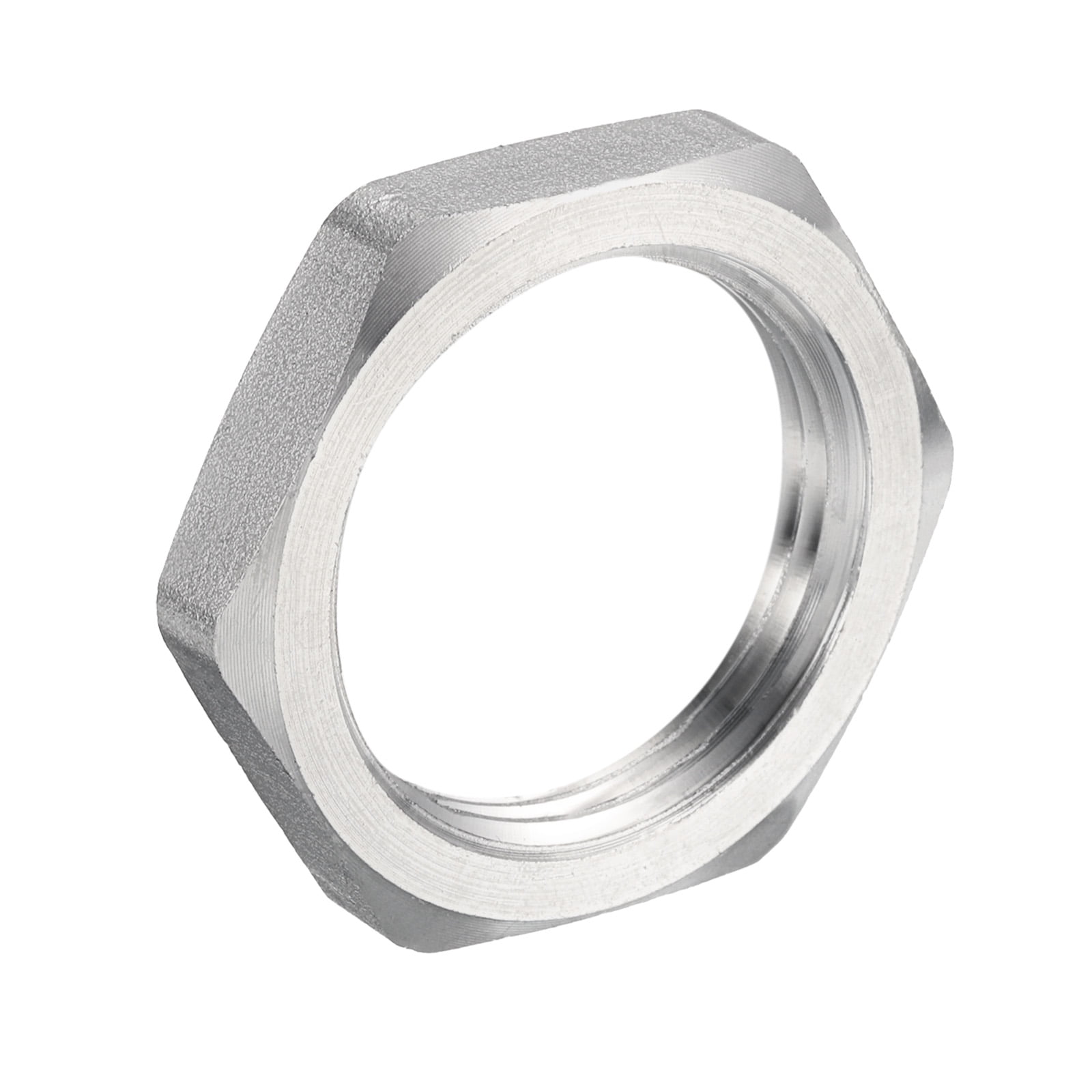 Cast Pipe Fitting Hex Locknut, 304 Stainless Steel Hex Lock Nut 1 ...