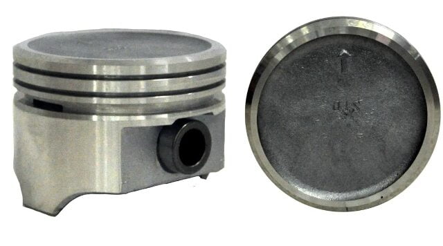 Cast Pistons (Set of 8) & Rings | for 76-87 GM/Chevrolet 5.0L 305 OHV ...