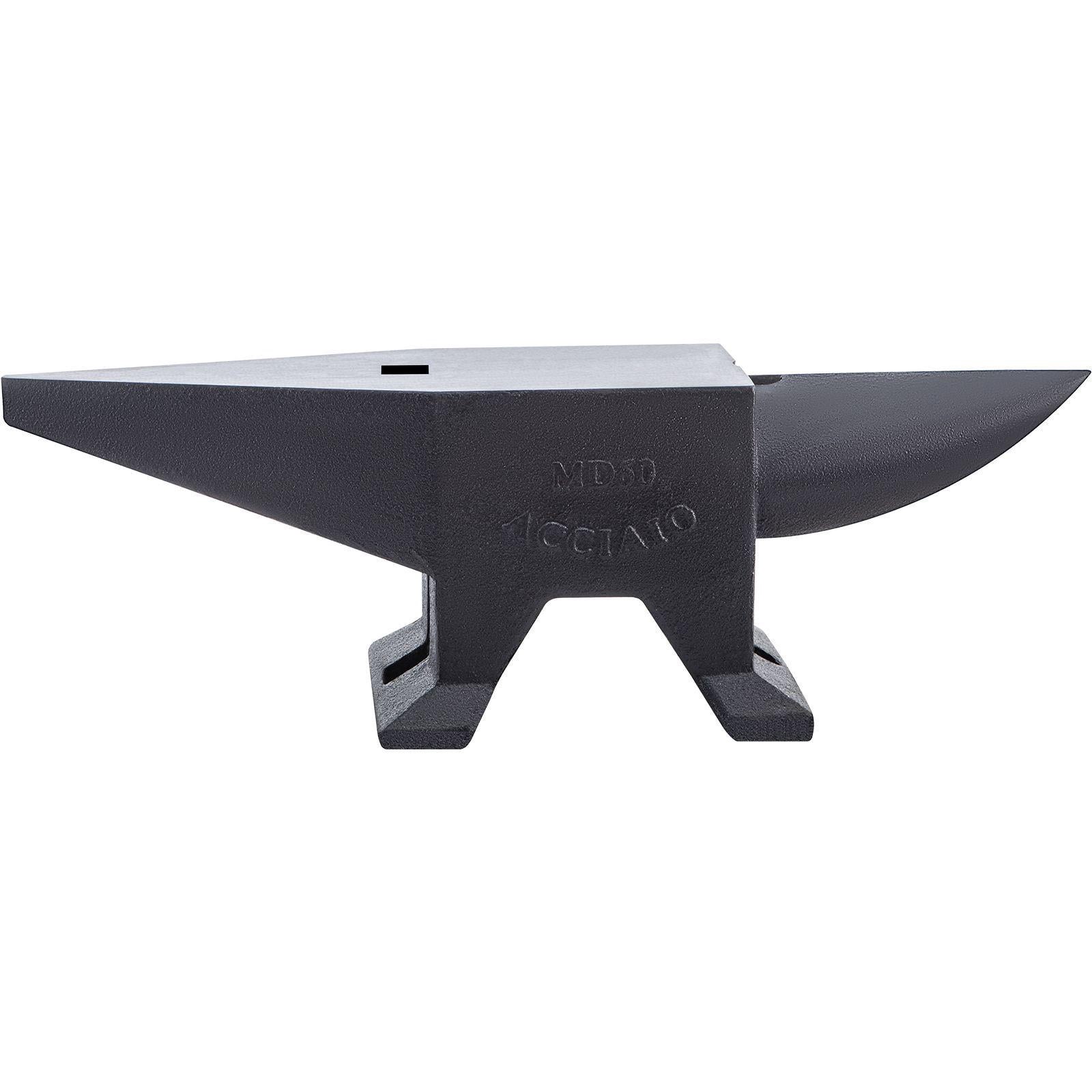 Cast Steel Anvil 132 Lbs 60kg Single Horn with Large Countertop Stable ...