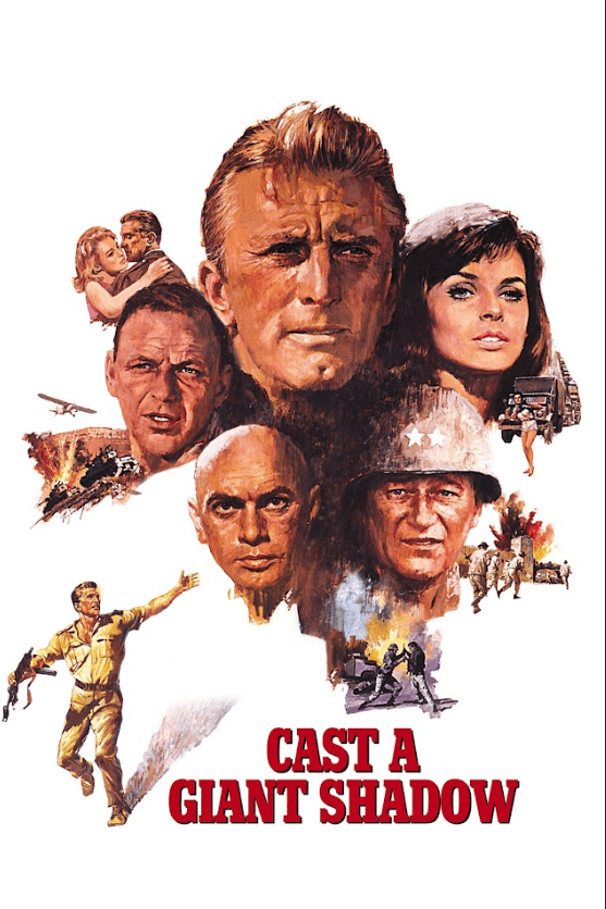 Cast a Giant Shadow 1966 Poster 24x36 - Kirk Douglas, War Drama, Epic ...