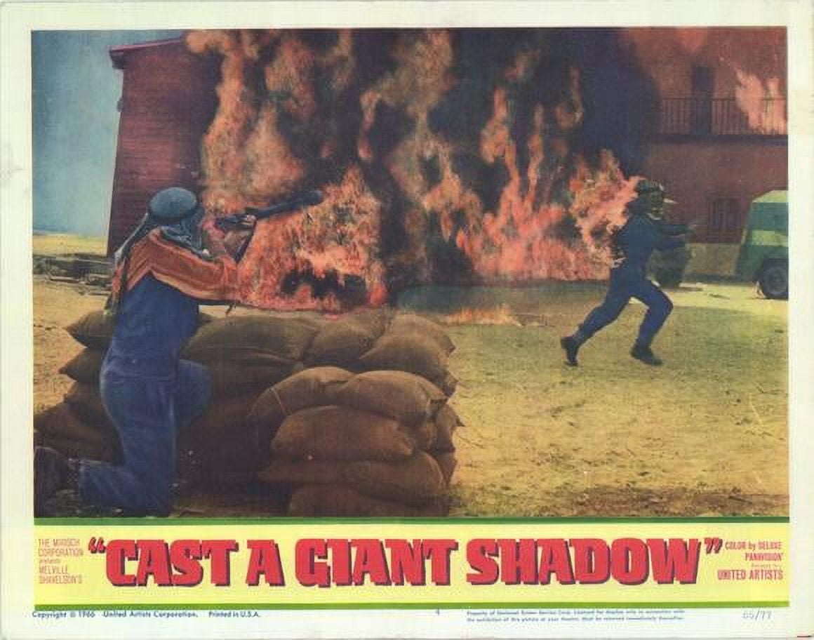 Cast a Giant Shadow - movie POSTER (Style D) (11" x 14") (1966 ...