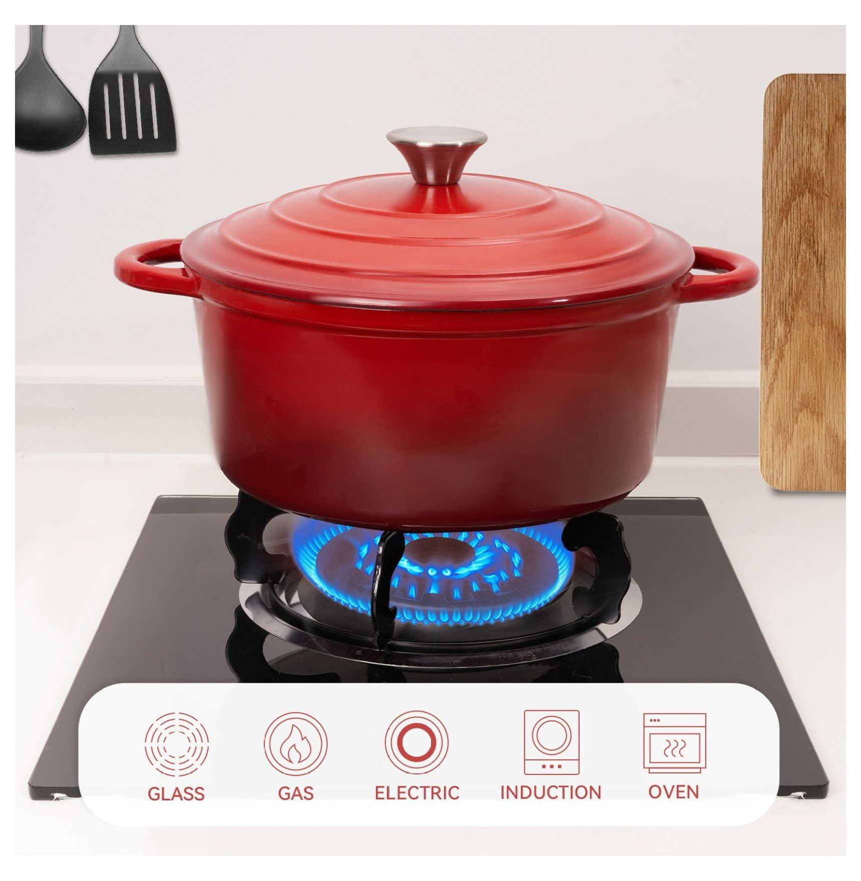 Cast iron Dutch POTS can be used for cooking, baking and refrigeration ...