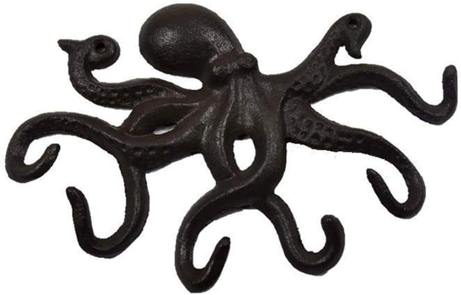 Cast iron octopus leg - Nordic style - Simple - Made of wrought iron ...
