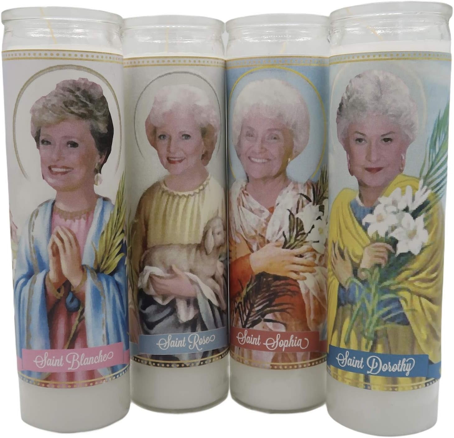 Cast of The Golden Girls Devotional Prayer Saint Candle Set - Walmart.com