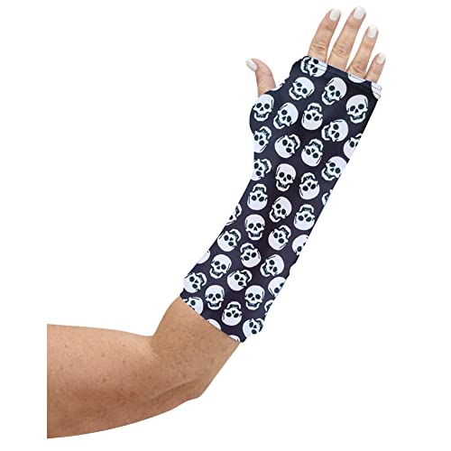 CastCoverz! Designer Arm Cast Cover - Dark Skulls - Large Short: 13 ...