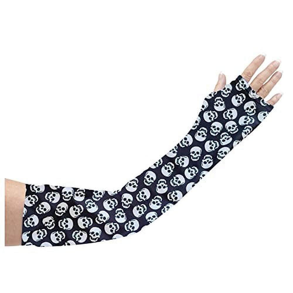 CastCoverz! Designer Arm Cast Cover - Dark Skulls - Small Long: 18 ...