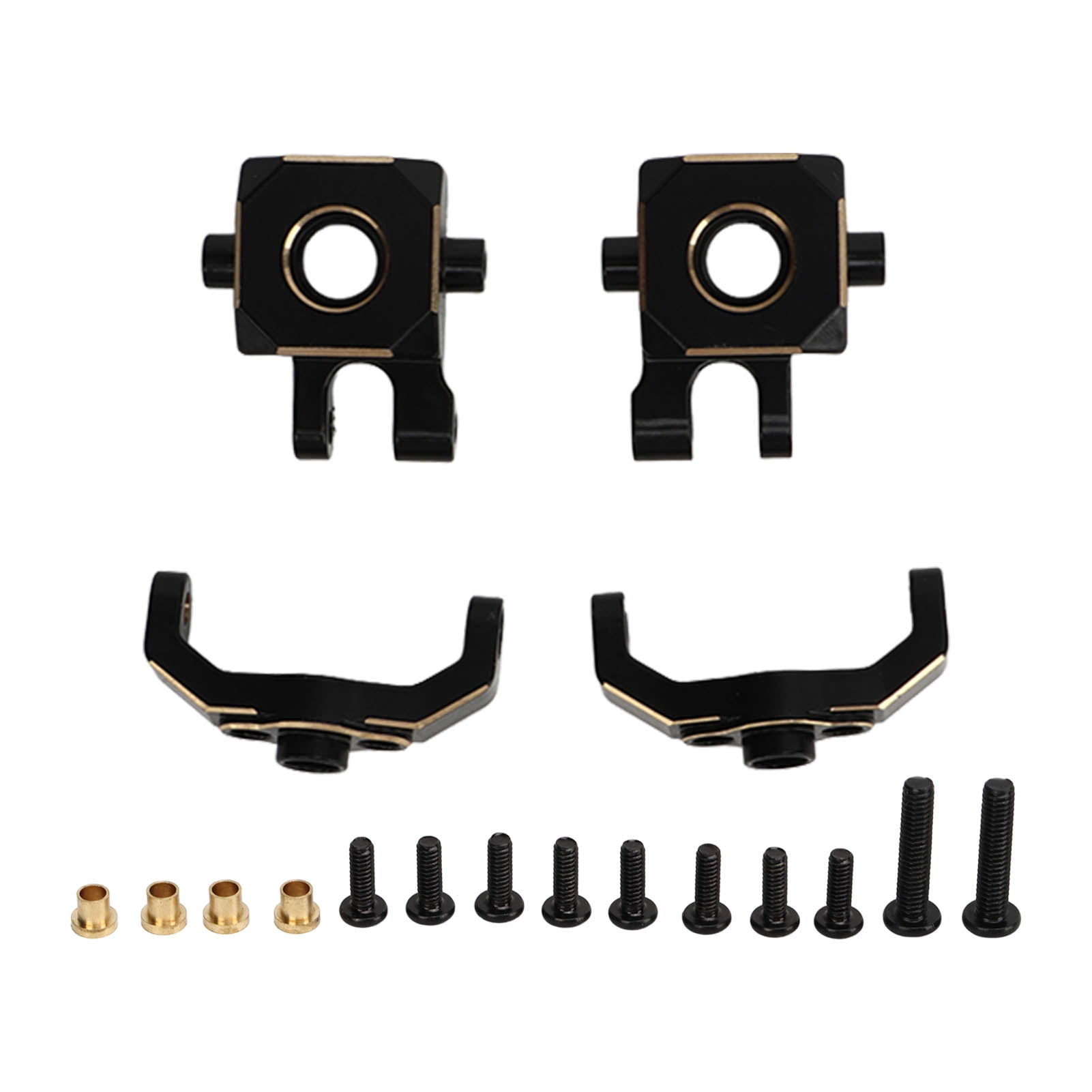Caster Blocks and Steering Blocks Brass RPM Caster Blocks Left and ...