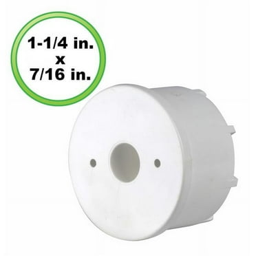 FORMUFIT F114CF7-WH-4 Caster Fitting Insert, Furniture Grade, 1-1/4 ...