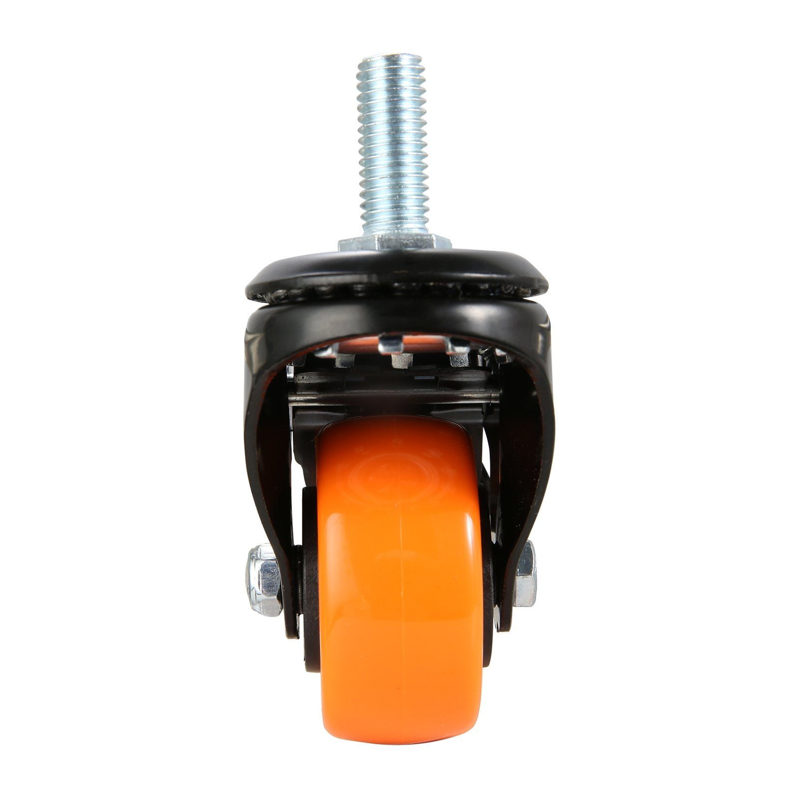 Caster Wheels, 2 inch, Set of 4, 110 lbs Load Capacity, Threaded Stem ...