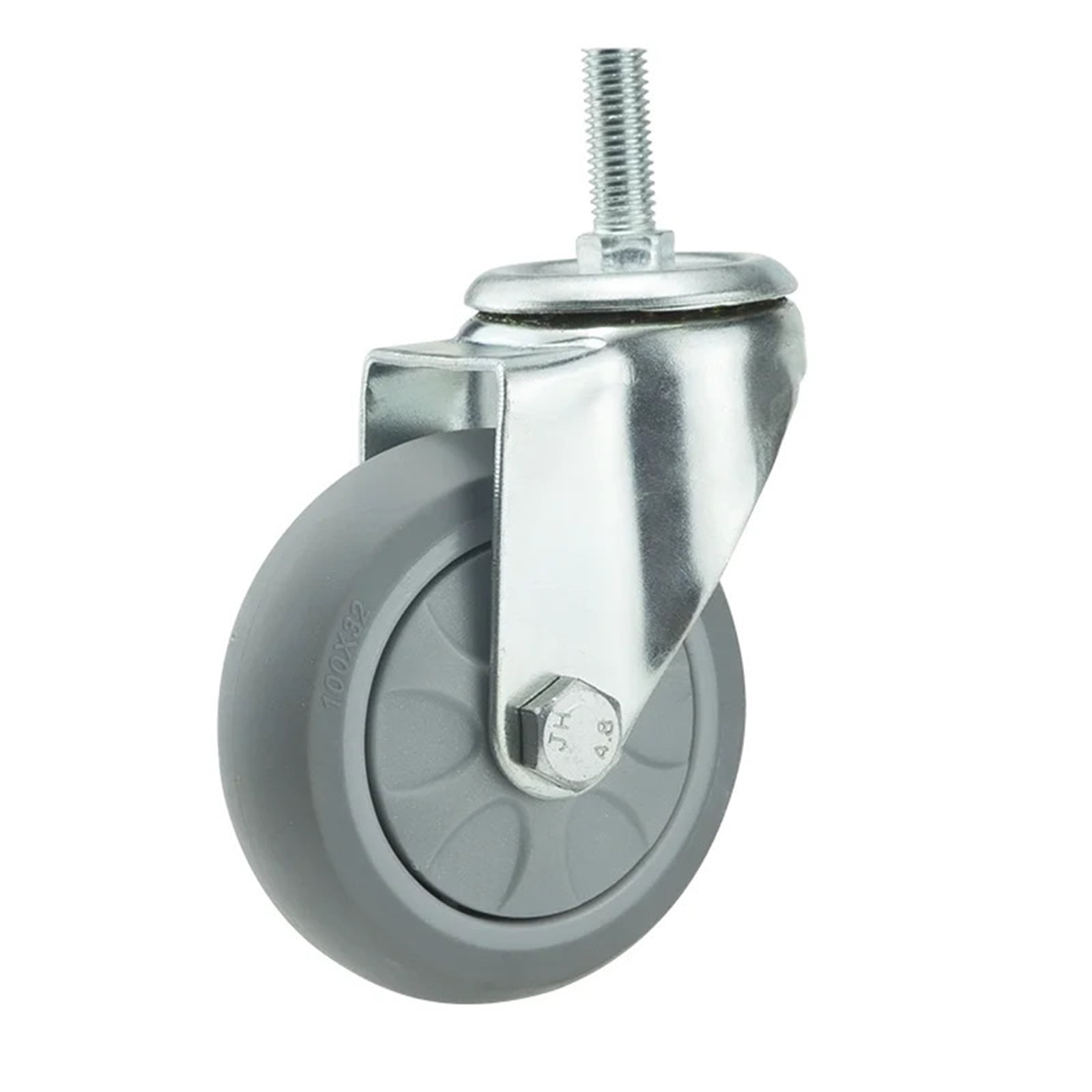 Caster Wheels Heavy Duty 3/4/5 Inch Lock Trolley Rotary Casters Cart ...