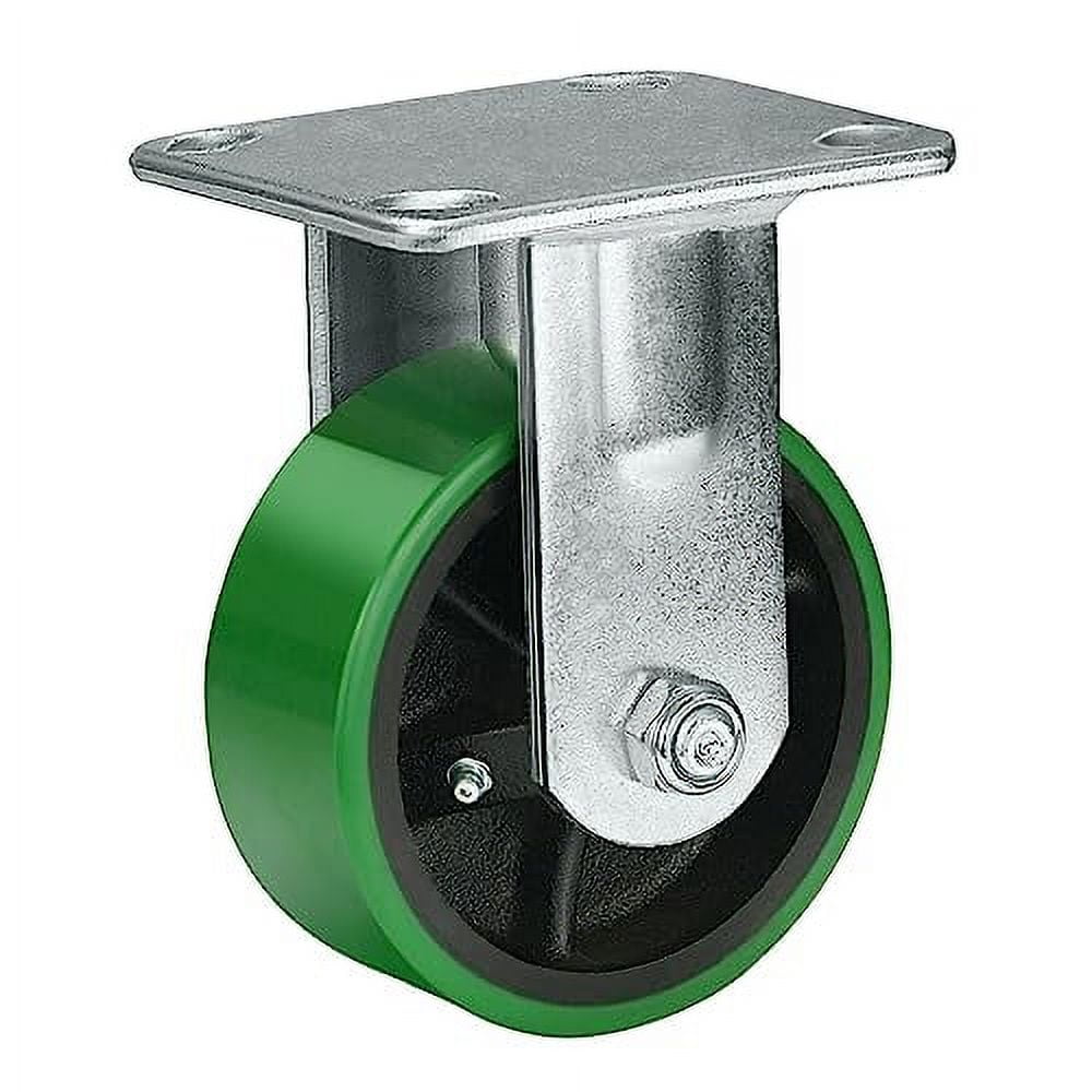Caster Wheels, Heavy Duty Polyurethane Wheel On Steel Hub, Heavy Duty ...