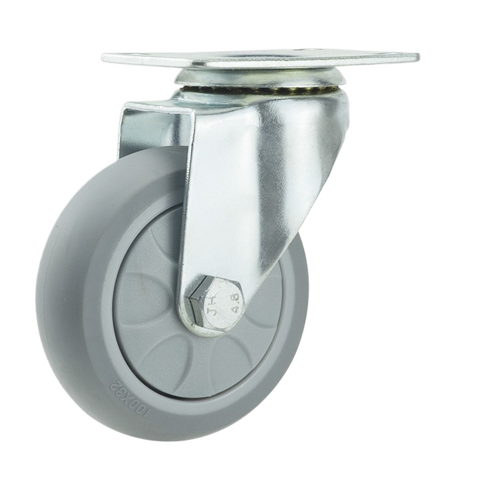 Caster Wheels Trolley Heavy Duty 3/4/5 Inch Lock Rotary Casters Cart ...