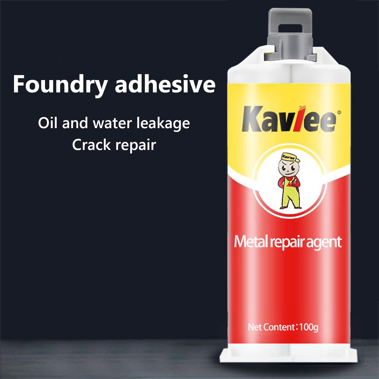 Caster's Glue Glue Metal Repair Agent Oil Tank Oil Leakage Repair ...