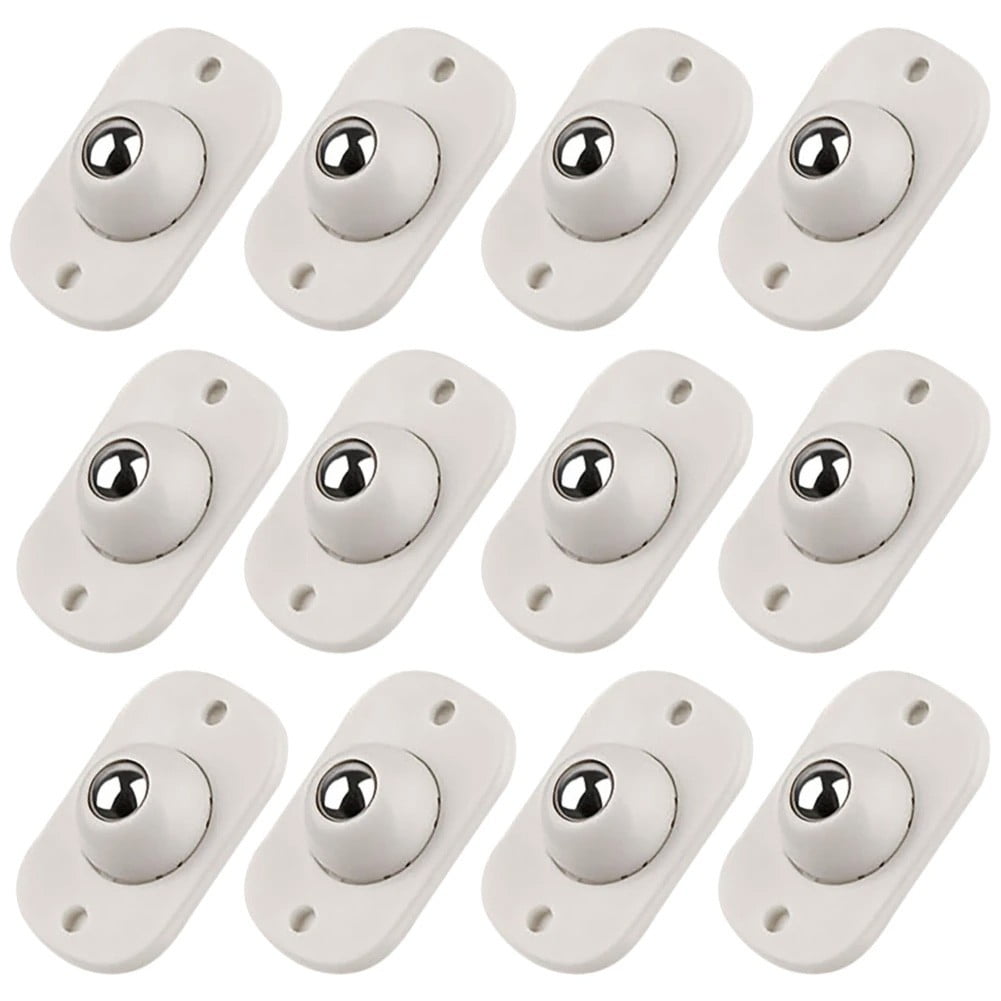 Caster wheels for storage boxes Sticky pulleys for small pieces of ...