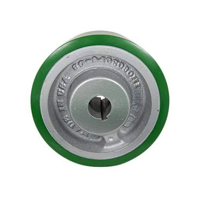 CasterHQ - 6" X 3" Polyurethane ON Steel KEYED Drive Wheel | 28MM BORE ...