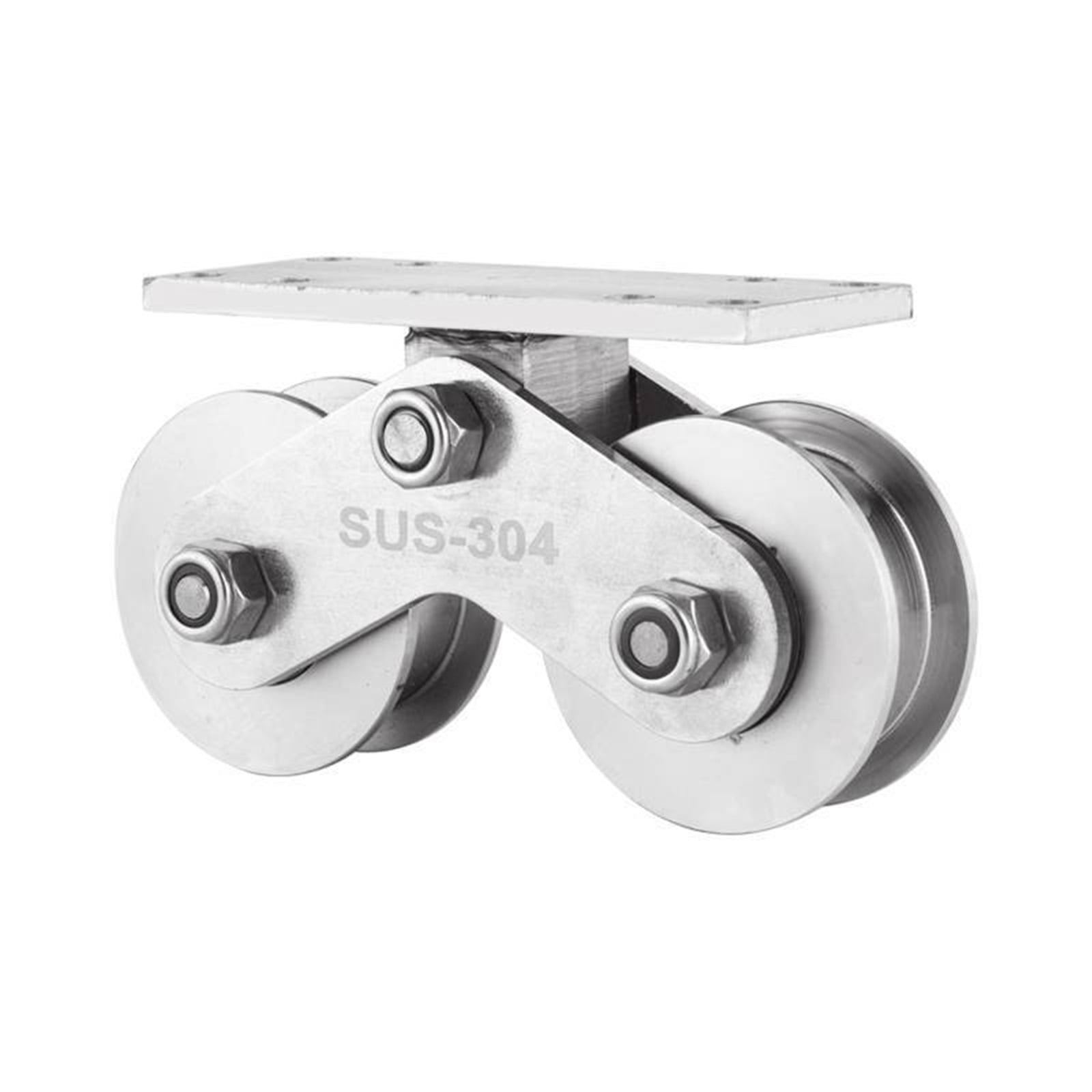 Casters 304 Stainless Steel Pulley, Sliding Door Pulley, Door Rail ...