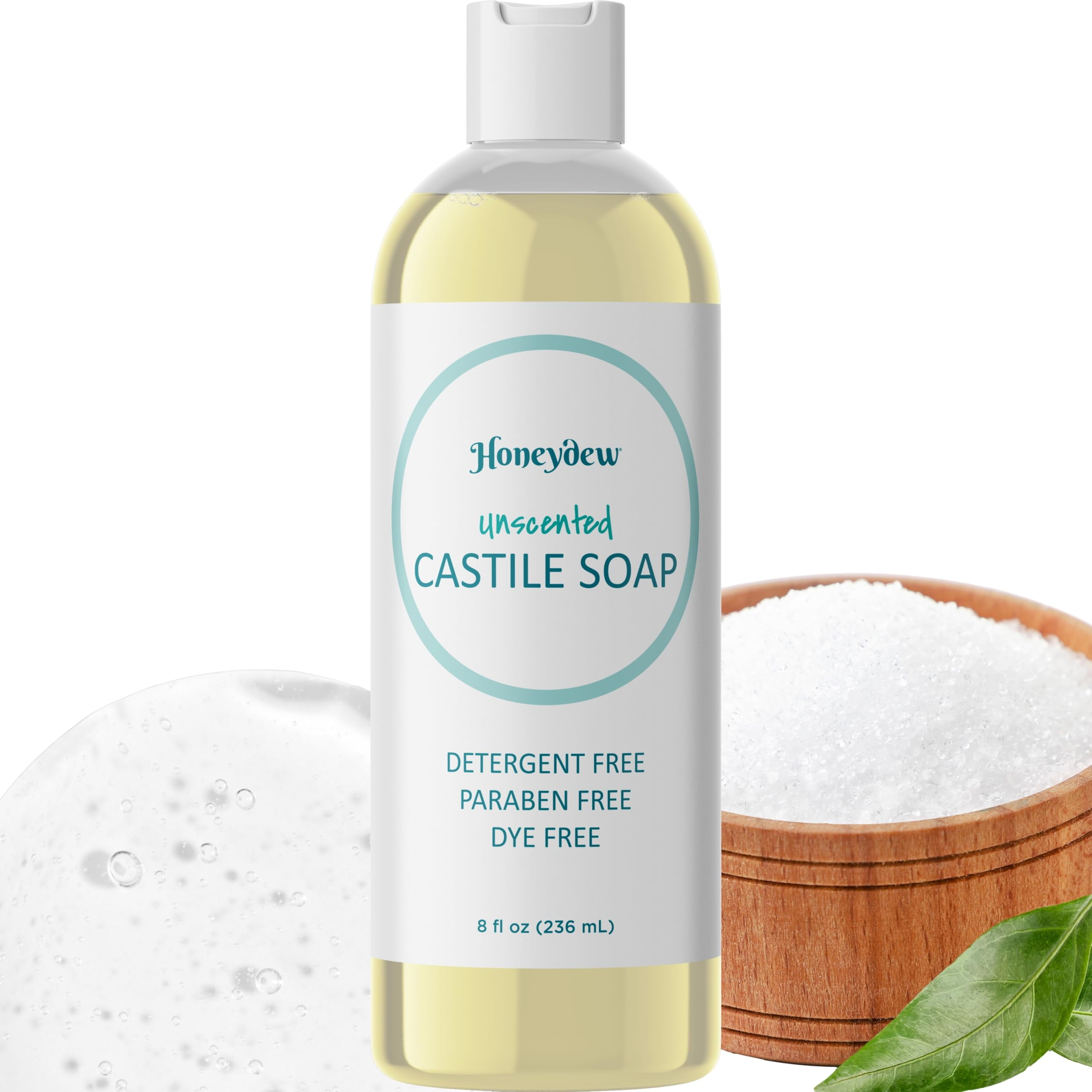 Castile Liquid Unscented IRF13 Cleanser - Liquid Castile for Dry ...