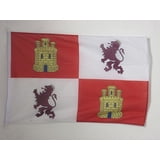 Castile and Leon Flag 3' x 5' External use rings - Walmart.com