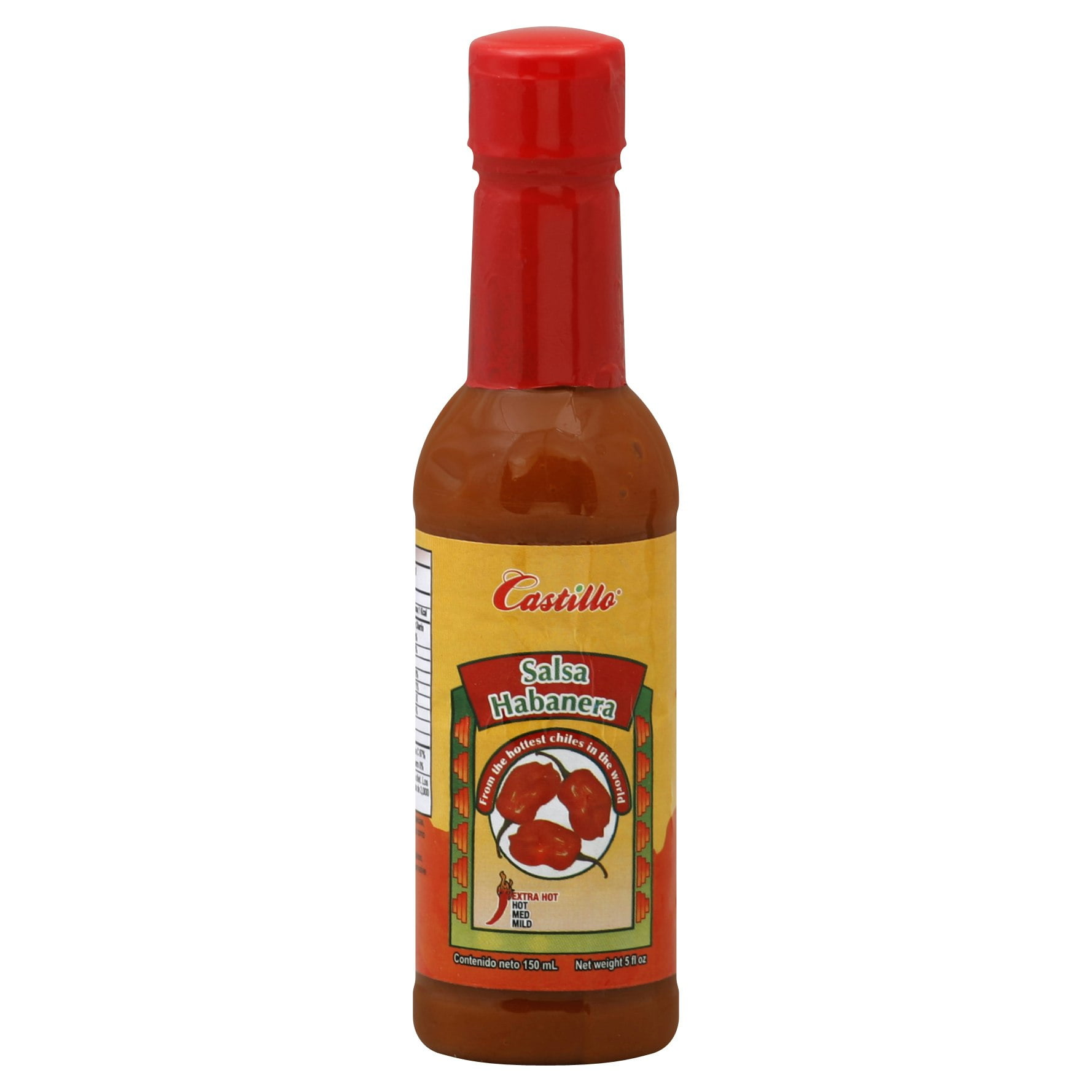 Castillo Habanero Red Sauce 5 oz (Pack Of 24) - Walmart.com